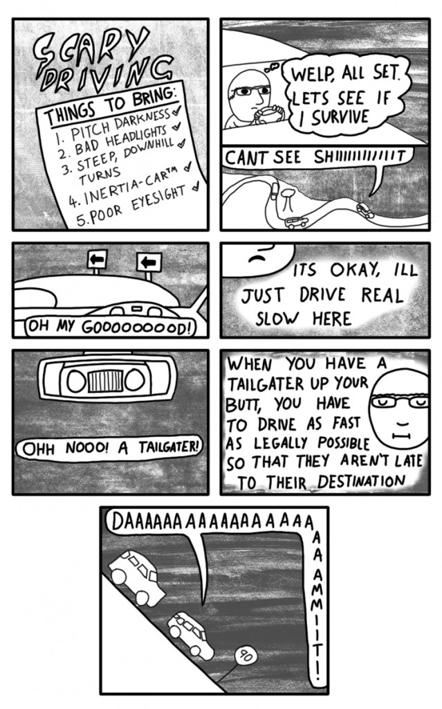 Scary Driving – Pain Train