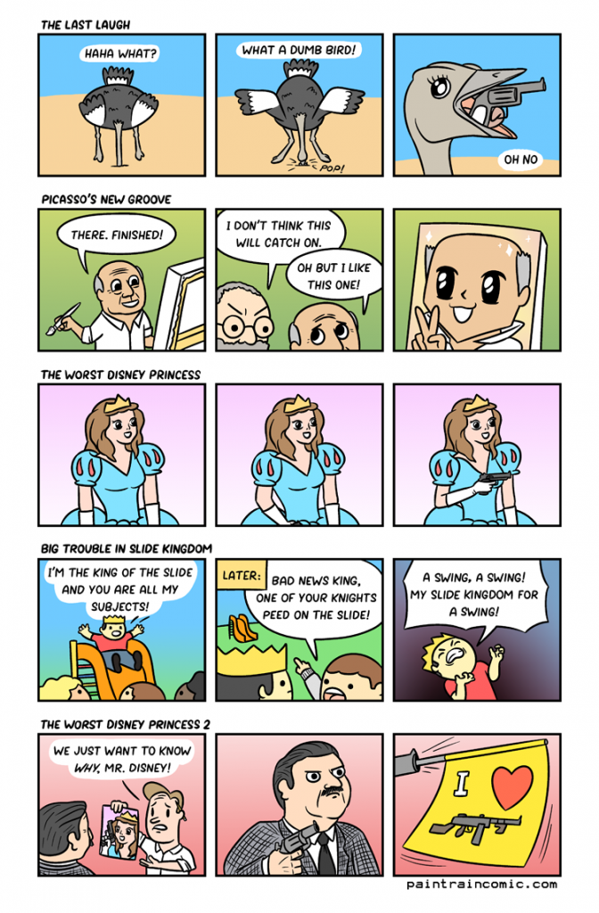 5 Bad Comics – Pain Train